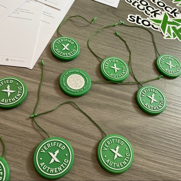 StockX | Accessories | 3pack Authentic Uncut Stockx Tag Sticker Card ...
